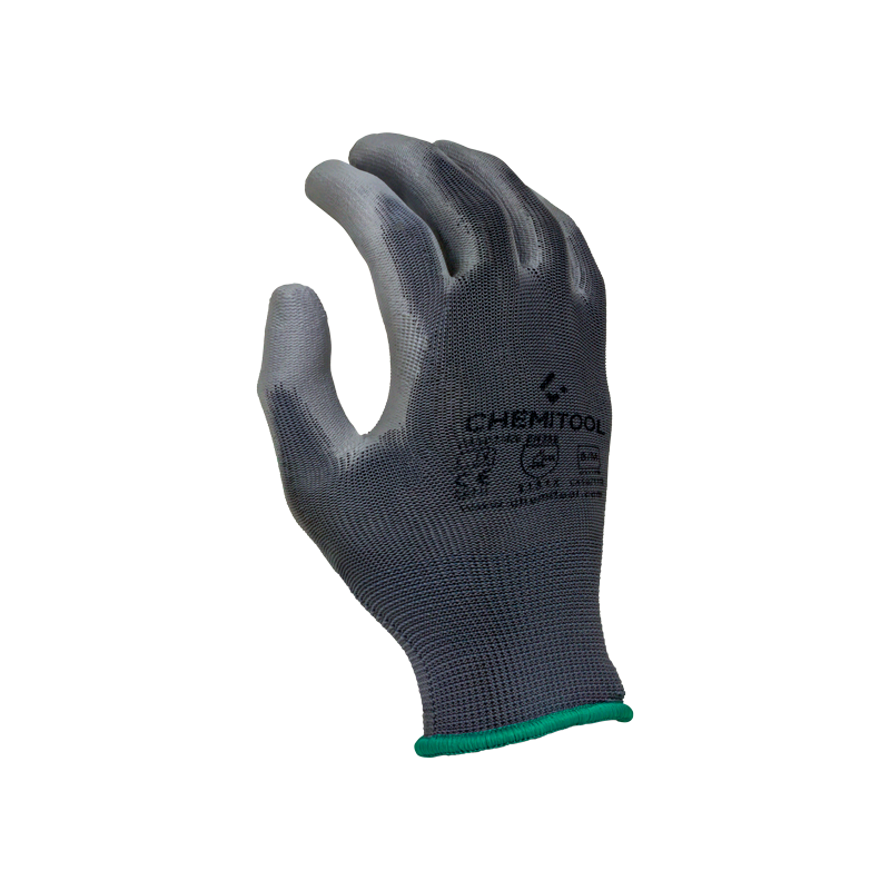 LUVA POLIÉSTER REVESTIDA A PU – Chemitool
